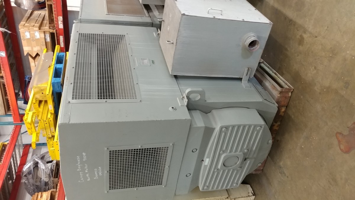 900HP 885 RPM Titan US Induction Motor | Order a 2300V 6809 Frame ...