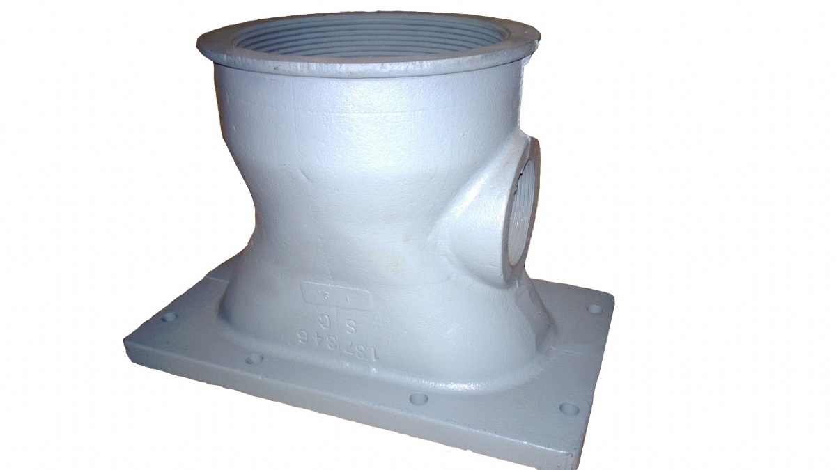 6-In Long Flange Port Connector | Buy a Model # 4512 6-Inch Long Flange ...