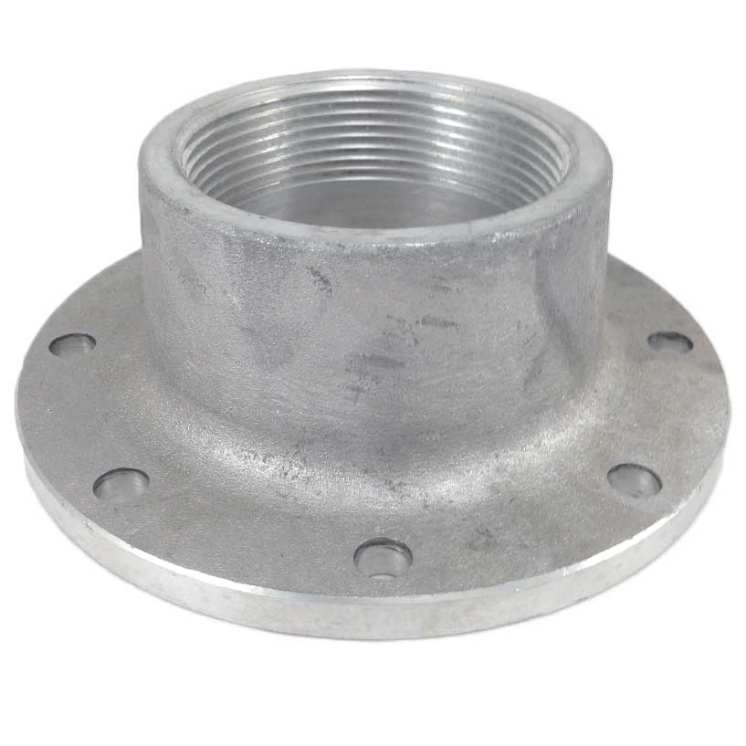 4" TTMA Flange x 4" Female NPT Thread